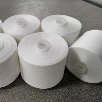 China Recycled Ring Spun Yarn , GRS OETEX polyester textured yarn for sale