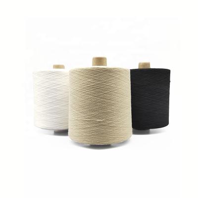 China 40S 60S Recycled Polyester Spun Yarn Dyed Color AA GRADE Evenness for sale