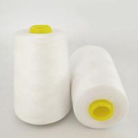 China 20S/2 Recycled Polyester Spun Yarn S/Z Twist Raw Pattern For Sewing for sale