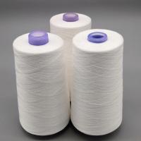 China 20S/2 Recycled Polyester Spun Yarn S/Z Twist Raw Pattern For Sewing for sale