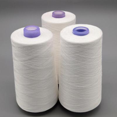 China 20S/2 Recycled Polyester Spun Yarn S/Z Twist Raw Pattern For Sewing for sale