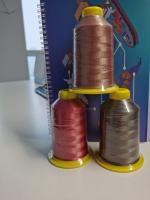 China Low Shrinkage Polyester High Strength Thread 210D/3 UV Resistant For Shoes for sale