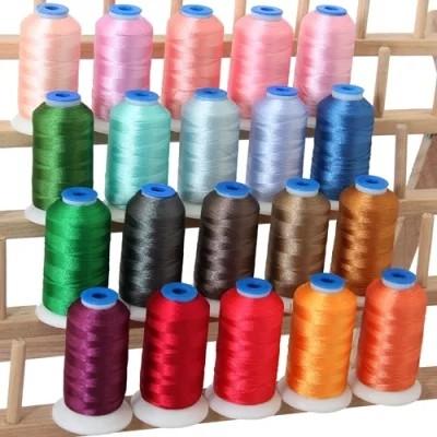 China Dyed Colors 210D/3 Nylon High Tenacity Yarn For Leather Sewing for sale