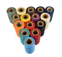 China Raw White Poly Poly Core Spun Thread TFO 22S/3 For Sewing And Knitting for sale
