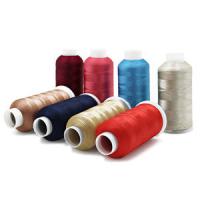 China High Tenacity Multi Coloured Sewing Thread 40/2 Dyed Pattern for sale