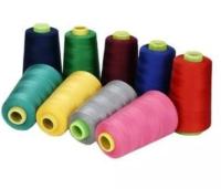 China GRS Certificate Recycled Polyester Spun Yarn Raw White 30S/2 AA GRADE for sale