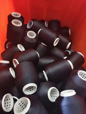 China Black 108D/2 Polyester Embroidery Thread For High Speed Embroidery Machine for sale