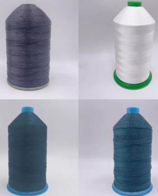 China Uniform Density High Tenacity 420D/3 Polyester Sewing Thread for Leather for sale