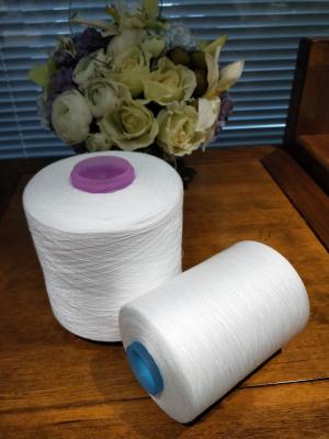 China 50S/2 Recycled Polyester Twisted Yarn GRS Certificated Eco Friendly for sale