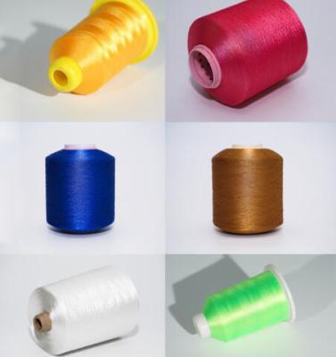 China Bright Color UV resistance 120D/2 Polyester Embroidery Thread for sale