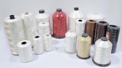 China Softing Winding Raw White Polyester High Tenacity Spun Yarn 280D/3 for sale