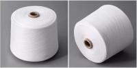 China Raw White Poly Poly Core Spun Thread 28S/3 For Leather Products for sale