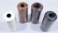 China Softing Winding Raw White Polyester High Tenacity Spun Yarn 280D/3 for sale