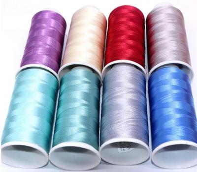 China Various Color 75D/2 Embroidery Polyester Thread For Embroidery for sale