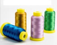 China Smoothly Polyester Yarn 120D/2 ZS Twist For Embroidery for sale