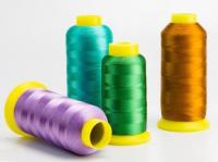 China Smoothly Polyester Yarn 120D/2 ZS Twist For Embroidery for sale