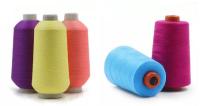 China High Strength 28S/2 Poly Poly Core Spun Yarn For Sewing for sale