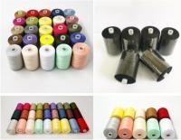 China High Strength 28S/2 Poly Poly Core Spun Yarn For Sewing for sale