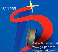 China ISO9001 Certified PDC Inserts Polycrystalline Diamond Compact For Anchor Drill Bits for sale