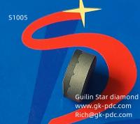 China S1005 PDC Polycrystalline Diamond Cutters for 25mm 26mm anchor drill bits OEM ODM for sale