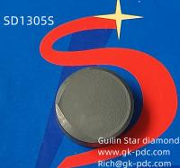 China Peach shaped PDC Inserts SD1305 For 30mm 32mm Anchor Drill Bits for sale