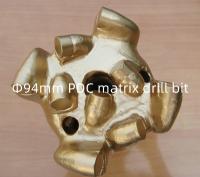 China 94mm Matrix Body PDC Drill Bit For Drilling Hard Broken Abrasive Rocks for sale