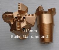 China Fast Speed Concave Drill Bit Dia 113mm For Water Well Drilling for sale