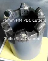 China 76mm PDC Core Drill Bits ISO9001 Certificate For Geological Exploration for sale