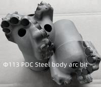 China Arc Angle Polycrystalline Diamond Bit , 96mm PDC Oilfield Drill Bit for sale