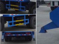 China Dongfeng 8CBM Garbage Dump Truck Swimming Arm With Bins Skip Loader for sale