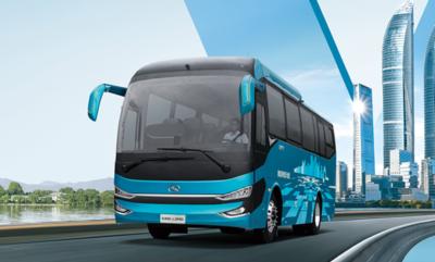 China KINGLONG 9m Diesel City Bus Coach 40 Seat Passenger Rated Loaded for sale