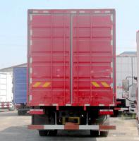 China Diesel Cargo Delivery Truck Euro V Level Van Cargo Truck 4x2 Driving 5200mm Wheelbase for sale