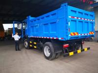 China 96kw 4x2 Single Cab Heavy Duty Dump Truck Manual Transmission for sale