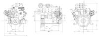 China Mechanic Pump Explosion Proof Engine 70KW/95hp Common Rail Diesel Engine for sale