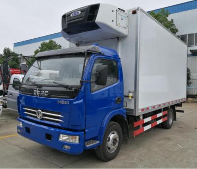 China Medicine Dellivery Diesel Freezer Light Refrigerator Cargo Box Truck 8T Loading Capacity for sale