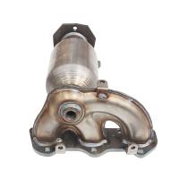 China Auto Parts Exhaust Manifold Direct Fit Catalytic Converter For 2009 VW POLO 1.2L for sale