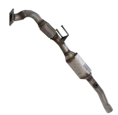 China Front Exhaust Pipe Replacement Auto Parts Catalytic Converter For VW Beetle Golf Jetta 2.0L Turbo for sale