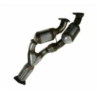 China Exhaust Y Pipe Dual Catalytic Converter Auto Spare Parts For VW Touareg 3.2L Y2004-2006 for sale