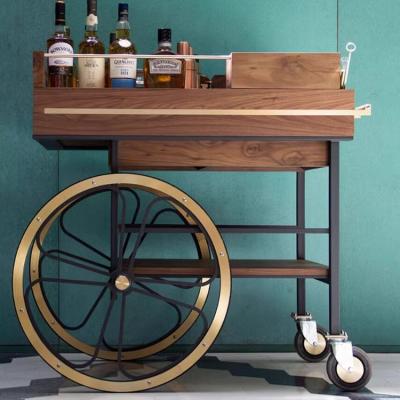 China Solid Wood Dining Car - 48