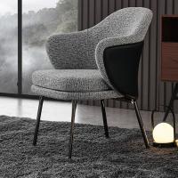 China Custom Modern Dining Chair with Leather or Velvet Upholstery - 18-20 Inch Seat Height, 250-300 lb Capacity for sale