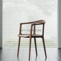 China Modern Apartment Dining Chair with Solid Wood Legs - Contemporary Design for Kitchen, Living Room & Office Use for sale