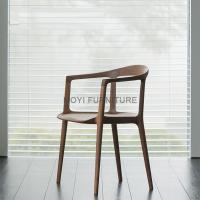 China Modern Apartment Dining Chair with Solid Wood Legs - Contemporary Design for Kitchen, Living Room & Office Use for sale
