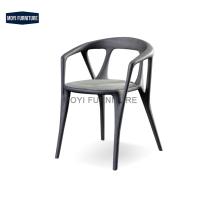 China Custom Nordic Hotel Dining Chairs - 45cm Width Solid Wood Frame with Leather/Fabric Upholstery - 150kg Load Capacity for sale