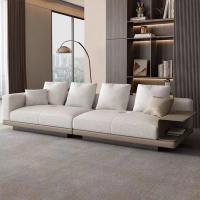China Luxury Modular L-Shaped Sofa Set with Italian Upholstery - Modern Living Room Furniture with Custom Sample Options for sale
