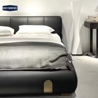 China Modern Wooden Queen Bedroom Furniture Set with King Size Option - 60