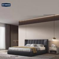 China Modern Double Design Queen/King Size Bed Set with Durable MDF Panel Construction - 60