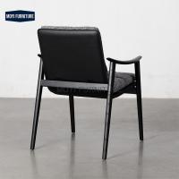 China Custom PU Leather Upholstered Dining Chair for Restaurants and Hotels - 250 lbs Capacity Commercial Grade Seating for sale