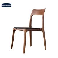 China MOYI Italian Ash Wood Nordic Contemporary Dining Chairs - Modern Luxury Furniture for Home Dining Rooms for sale