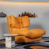 China Oversized Leather Rocking Chair with Swivel Mechanism - Modern Lounge Accent Armchair for Living Room Seating for sale