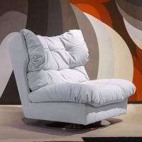 China Oversized Leather Rocking Chair with Swivel Mechanism - Modern Lounge Accent Armchair for Living Room Seating for sale
